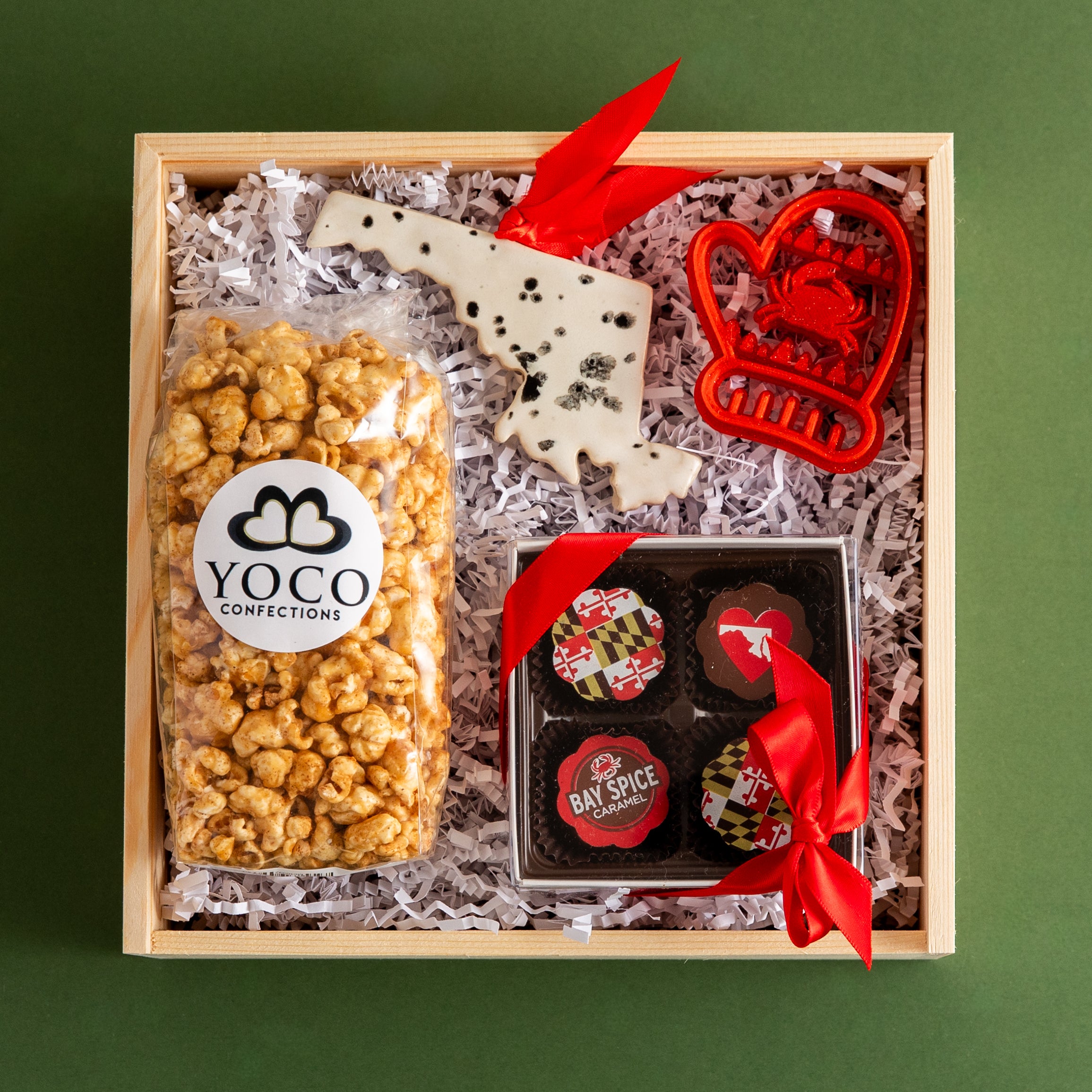 MD Red & Gold Holiday - Gift Box Program | SHOP MADE IN MD